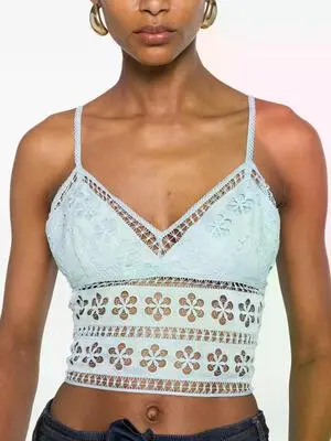 Charo Ruiz Ibiza Melie Guipure-lace Top