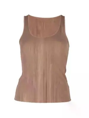 L'Agence Adira Ribbed Tank Top
