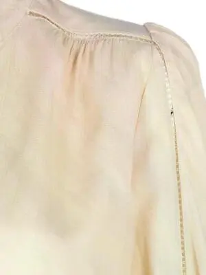 L'Agence Kiera Ladder-trim Blouse