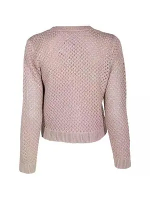 L'Agence Blanca Sequin Embellished Cardigan