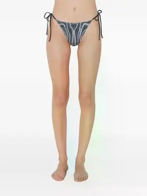 JEAN PAUL GAULTIER Printed Tie Bikini Bottom
