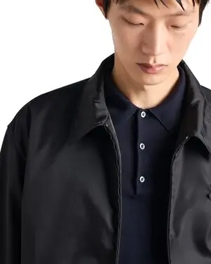 Prada Superfine Wool Polo Shirt - Blue