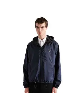 Prada Re-nylon Hooded Jacket - Black