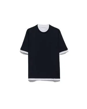 Prada Cotton T-shirt - Blue
