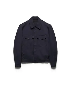 Prada Technical Fabric Collared Jacket