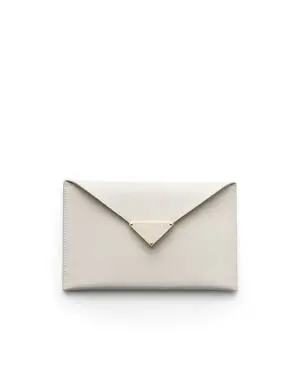 Prada Saffiano Leather Envelope Clutch