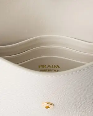 Prada Saffiano Leather Envelope Clutch
