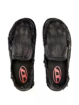 DIESEL® D-lukas Frayed Loafers