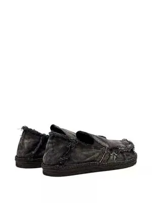 DIESEL® D-lukas Frayed Loafers