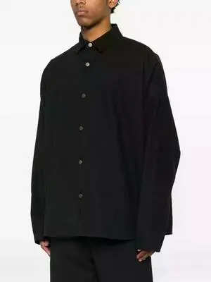 Fear Of God Logo-embroidered Press-stud Overshirt