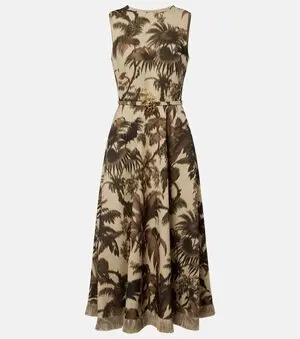 Oscar De La Renta Fringe Day Dresses