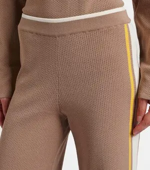 The Upside Veneto Kansas Knitted Wide-leg Pants