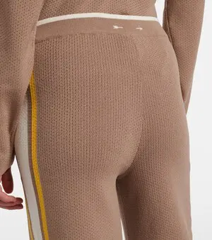 The Upside Veneto Kansas Knitted Wide-leg Pants