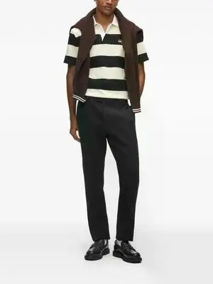 Karl Lagerfeld Striped-pattern Polo Shirt
