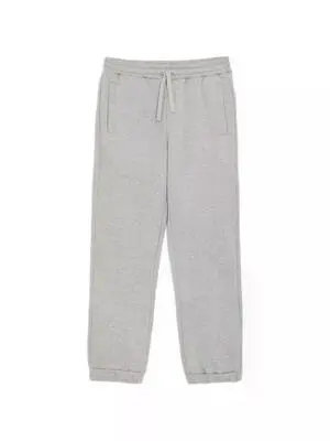 Valentino Garavani Cotton Pants With Vltn-print - Grey