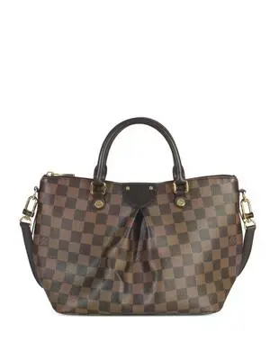 LOUIS VUITTON Damier Ebene Siena Pm Tote Bag