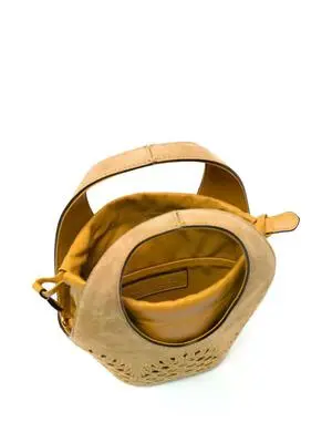Alberta Ferretti Suede Tote Bag