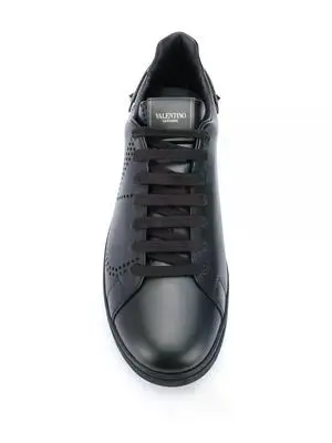 Valentino Garavani Backnet Low-top Sneakers - Black
