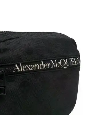 Alexander McQueen Logo Print Belt Bag