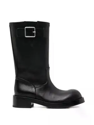 Ann Demeulemeester Round Toe Boots For Women