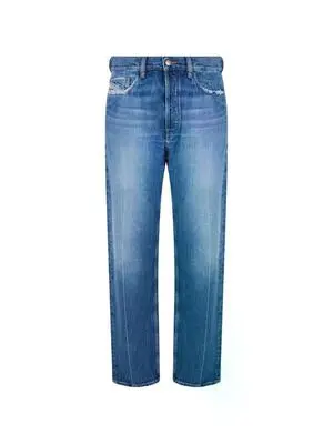 DIESEL® Distressed Washed-effect Jeans