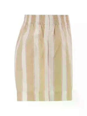 MC2 SAINT BARTH Striped Embroidered Shorts