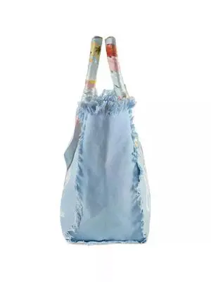 MC2 SAINT BARTH Tote Bag With Scarf Detail