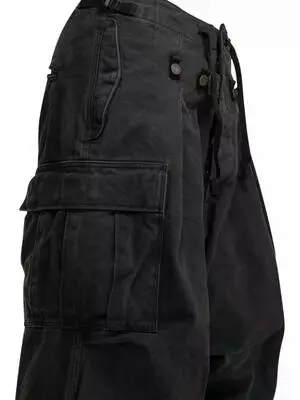 Kapital Cargo Pants With Button Detail