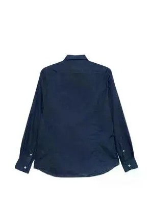 MC2 SAINT BARTH Logo-embroidered Cotton Shirt