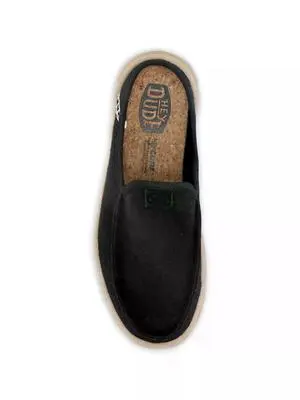 HEY DUDE Austin Platform Backless Espadrilles