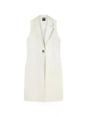Armani Exchange Sleeveless Notched-lapel Trench Coat