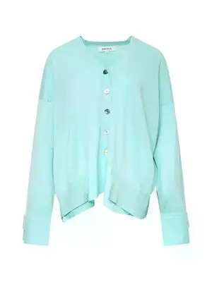ENFOLD Fine-knit V-neck Cardigan