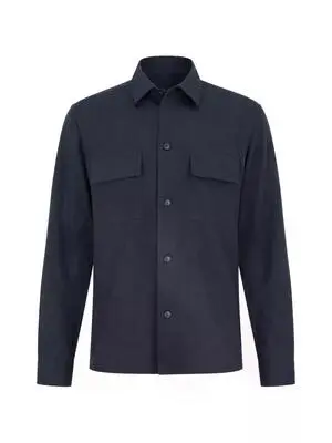 BOSS Flap-pocket Long-sleeved Shirt