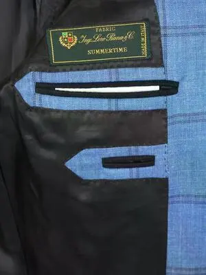 AL DUCA D’AOSTA 1902 Loro Piana Window Pane-check Jacket