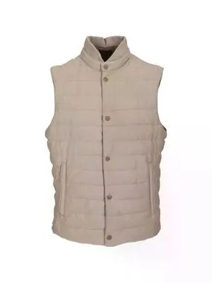 Fedeli Quilted High-neck Gilet