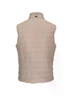 Fedeli Quilted High-neck Gilet
