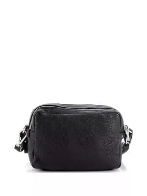 Prada Flou Camera Bag In Vitello Daino Leather - Black