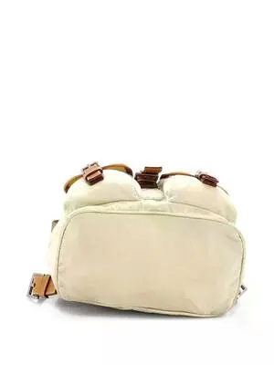 Prada Tessuto Double Front Pocket Backpack