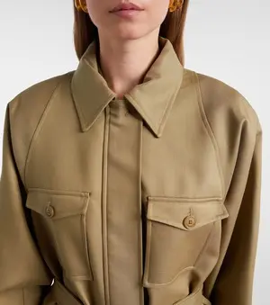 THE FRANKIE SHOP Kelia Belted Padded Jacket