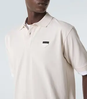 Prada Cotton Polo Shirt - White