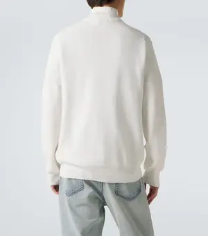 Polo Ralph Lauren Cotton Half-zip Sweater - White
