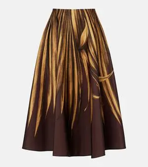 Oscar De La Renta Layered Skirts