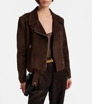 TOM FORD Suede Biker Jacket