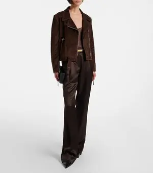 TOM FORD Suede Biker Jacket