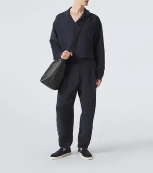 Giorgio Armani Seersucker Polo Shirt