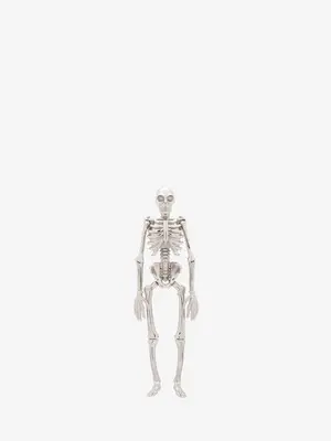 Alexander McQueen Dancing Skeleton Pin Brooch