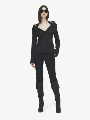 Alexander McQueen Off-the-shoulder Harness Jacket