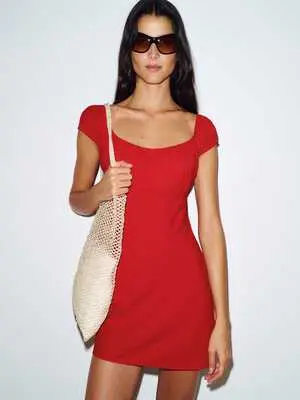 REFORMATION Lucy-belle Dress - Red