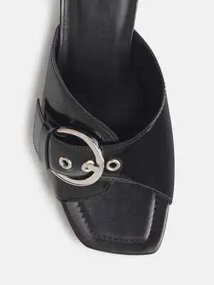 REFORMATION Sable Heeled Sandal - Black