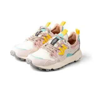 FLOWER MOUNTAIN Multi-color Lace-up Sneakers - Multicolour